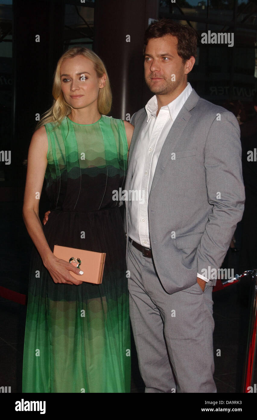 Hollywood, California, USA. 8th July, 2013. Diane Kruger & Date attend ...