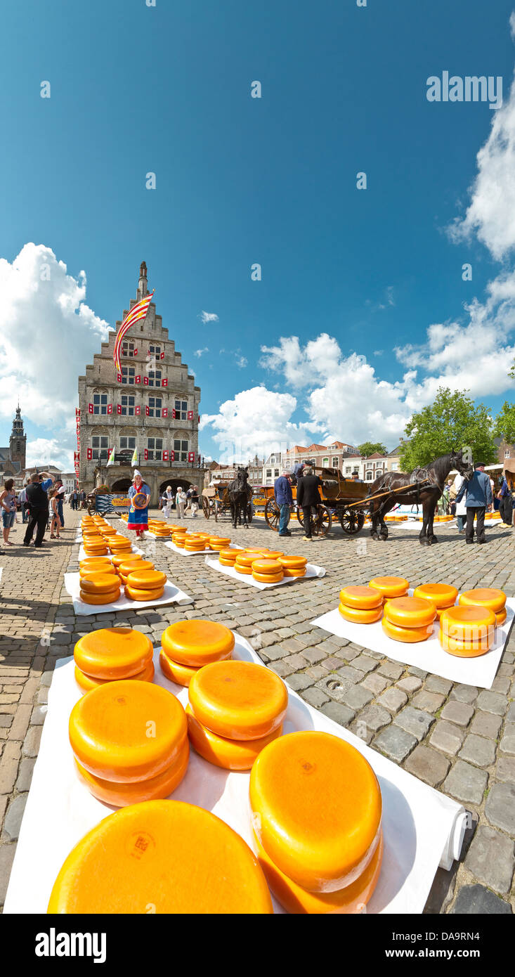 Netherlands, Holland, Europe, Gouda, Cheese, tradition, market, city ...