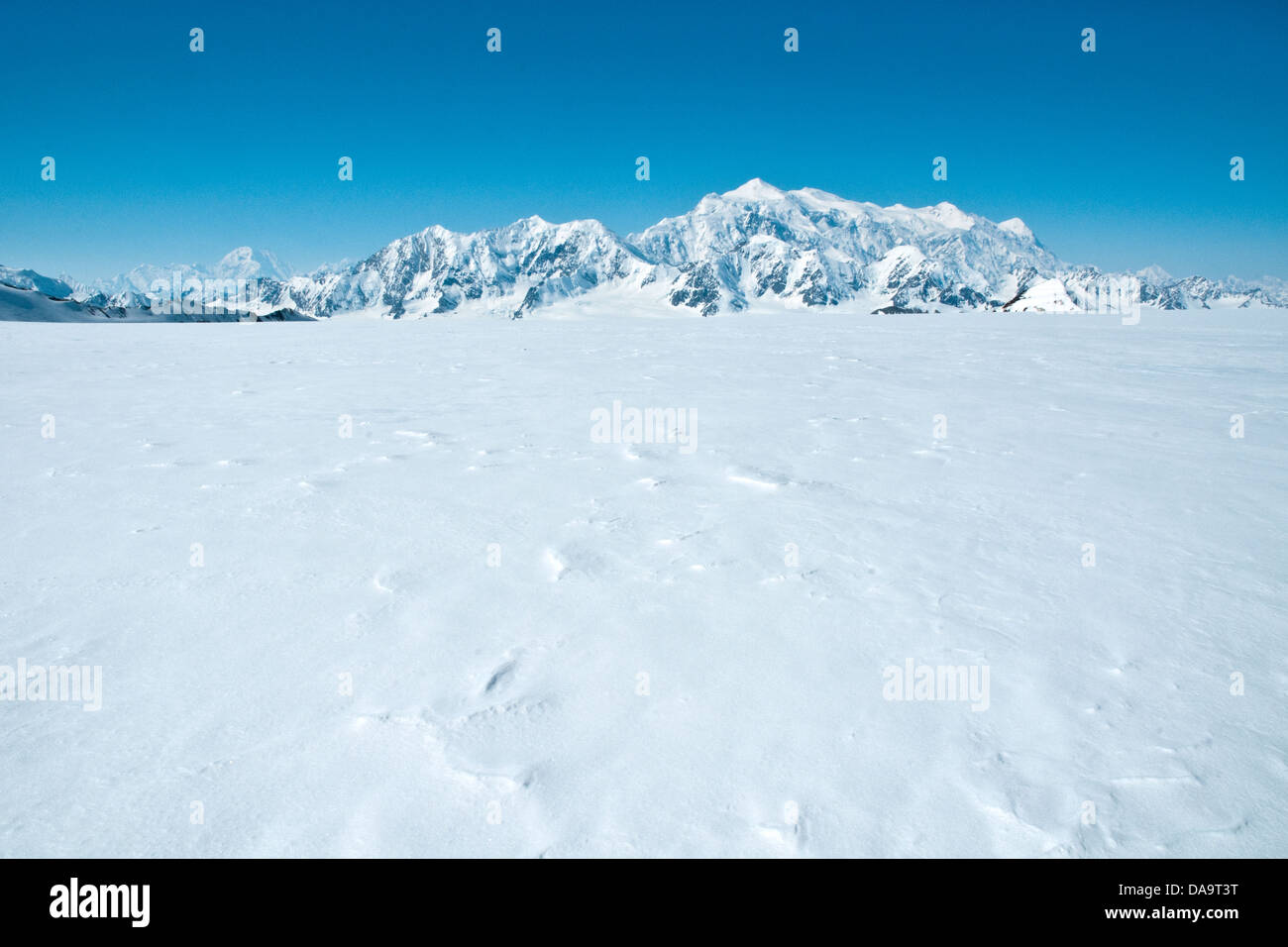 Rocky Mountains With Mount Logan