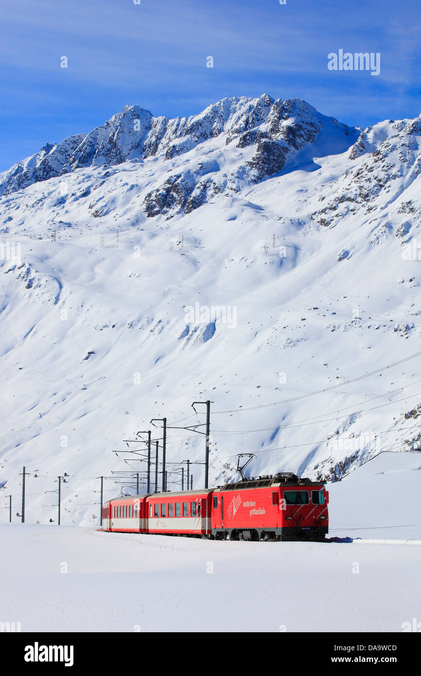 Andermatt the furka pass hi-res stock photography and images - Alamy
