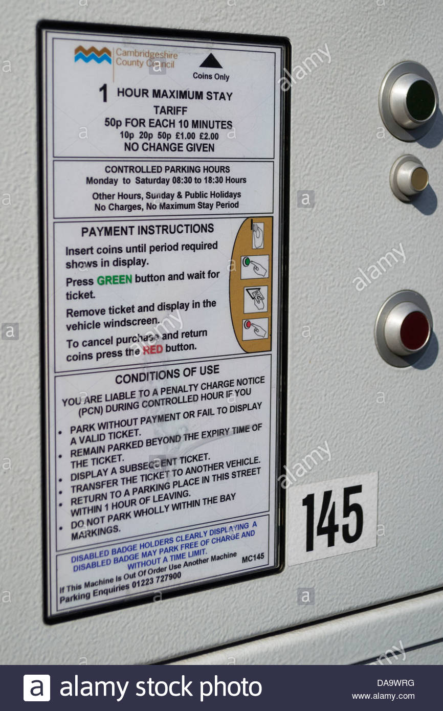 Pay And Display Machine High Resolution Stock Photography and Images ...