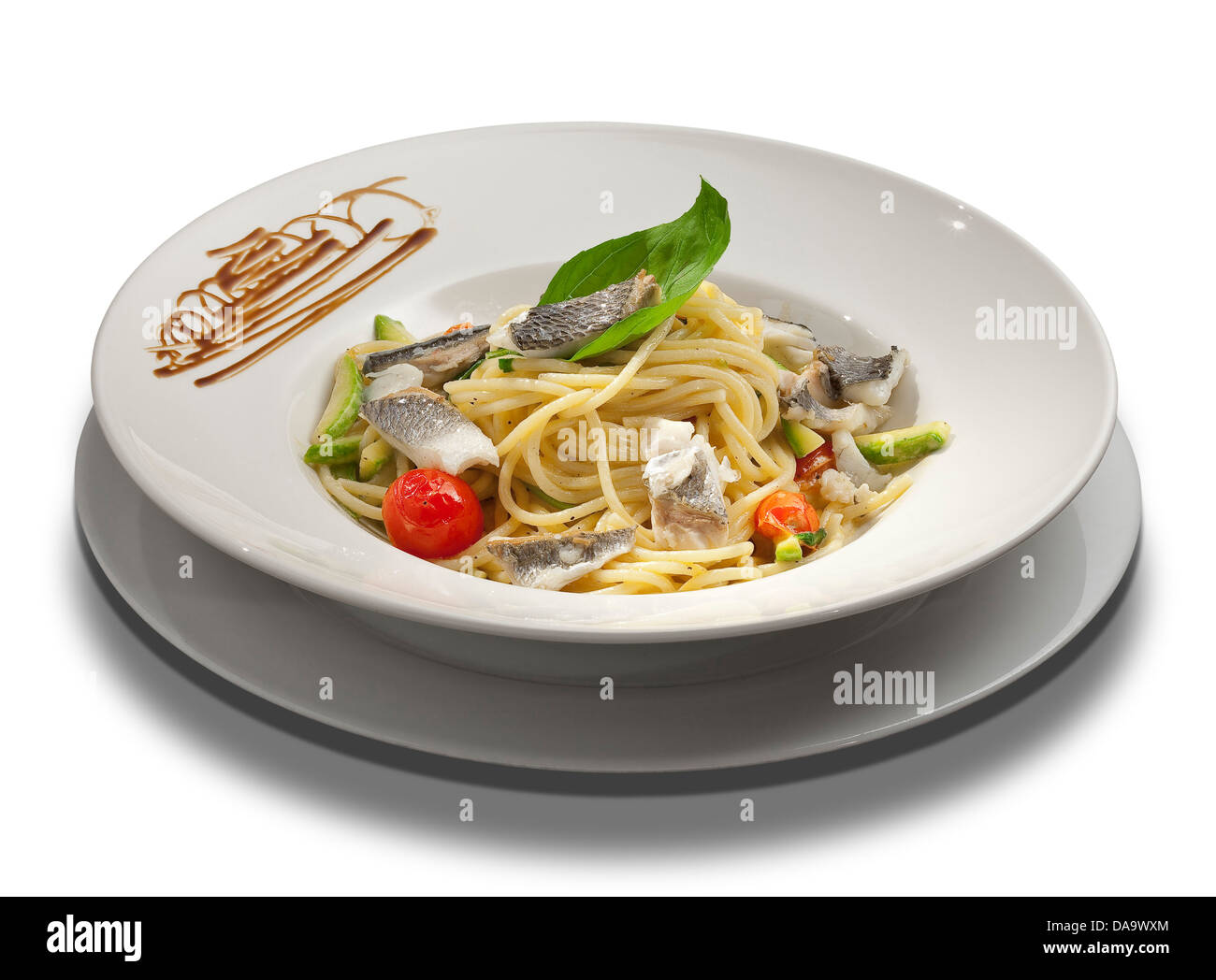Spaghetti tuna Cut Out Stock Images & Pictures - Alamy