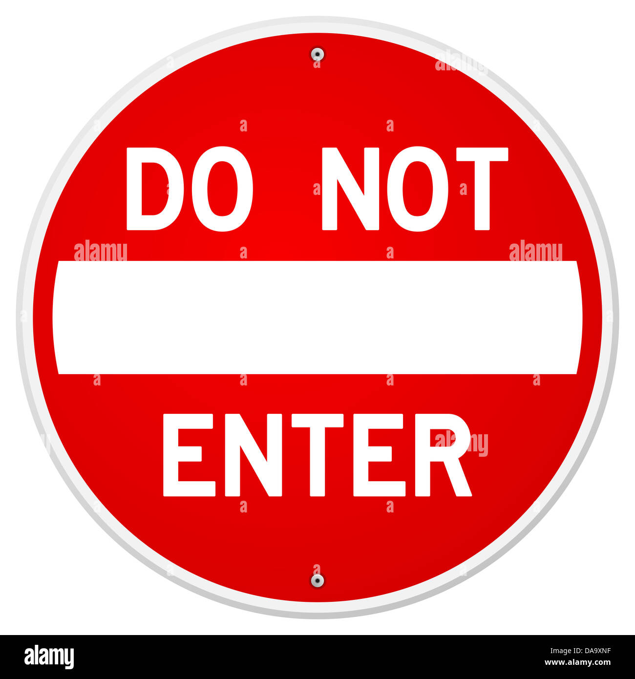 Do Not Enter Sign Stock Photo - Alamy