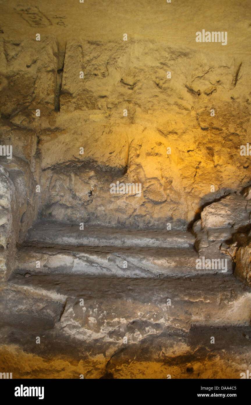 Shrine at ancient Duluk or Doliche Gaziantep South East Turkey Stock ...