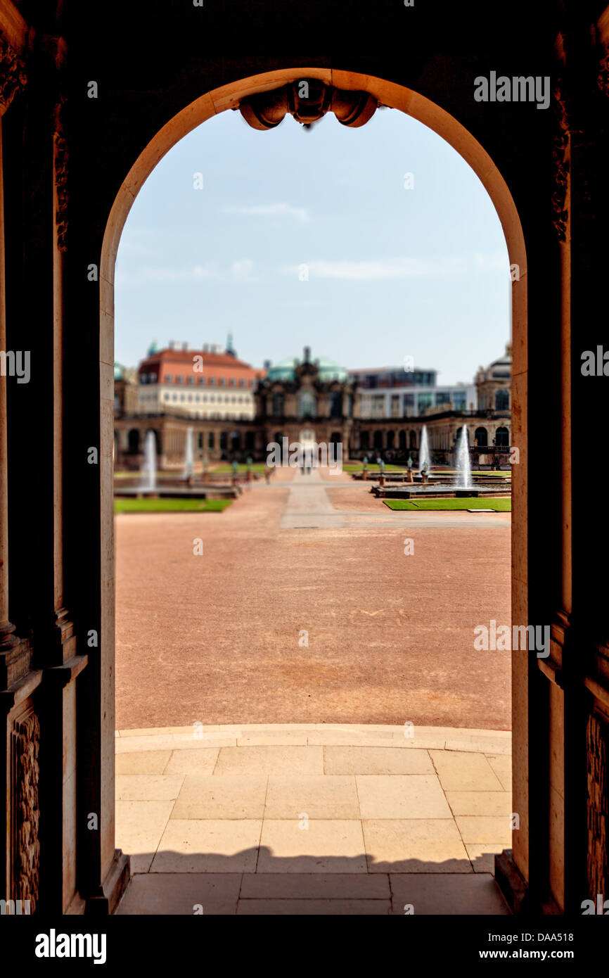 Arch in a classic palace Stock Photo - Alamy
