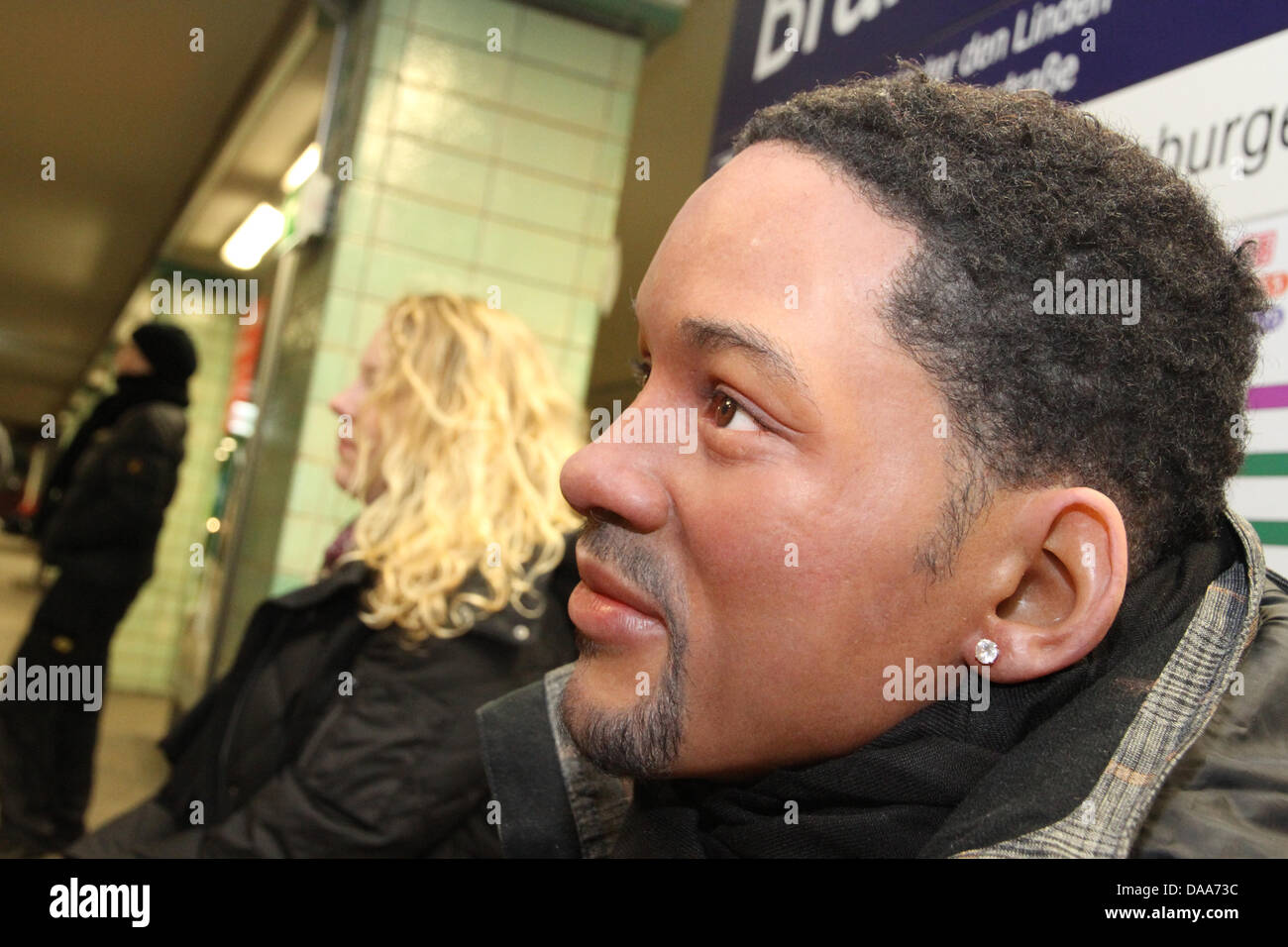 A wax figure of US actor Will Smith of the wax museum Madame Tussauds ...
