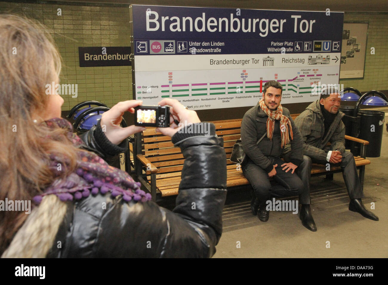 Sitting on the s bahn hi-res stock photography and images - Alamy