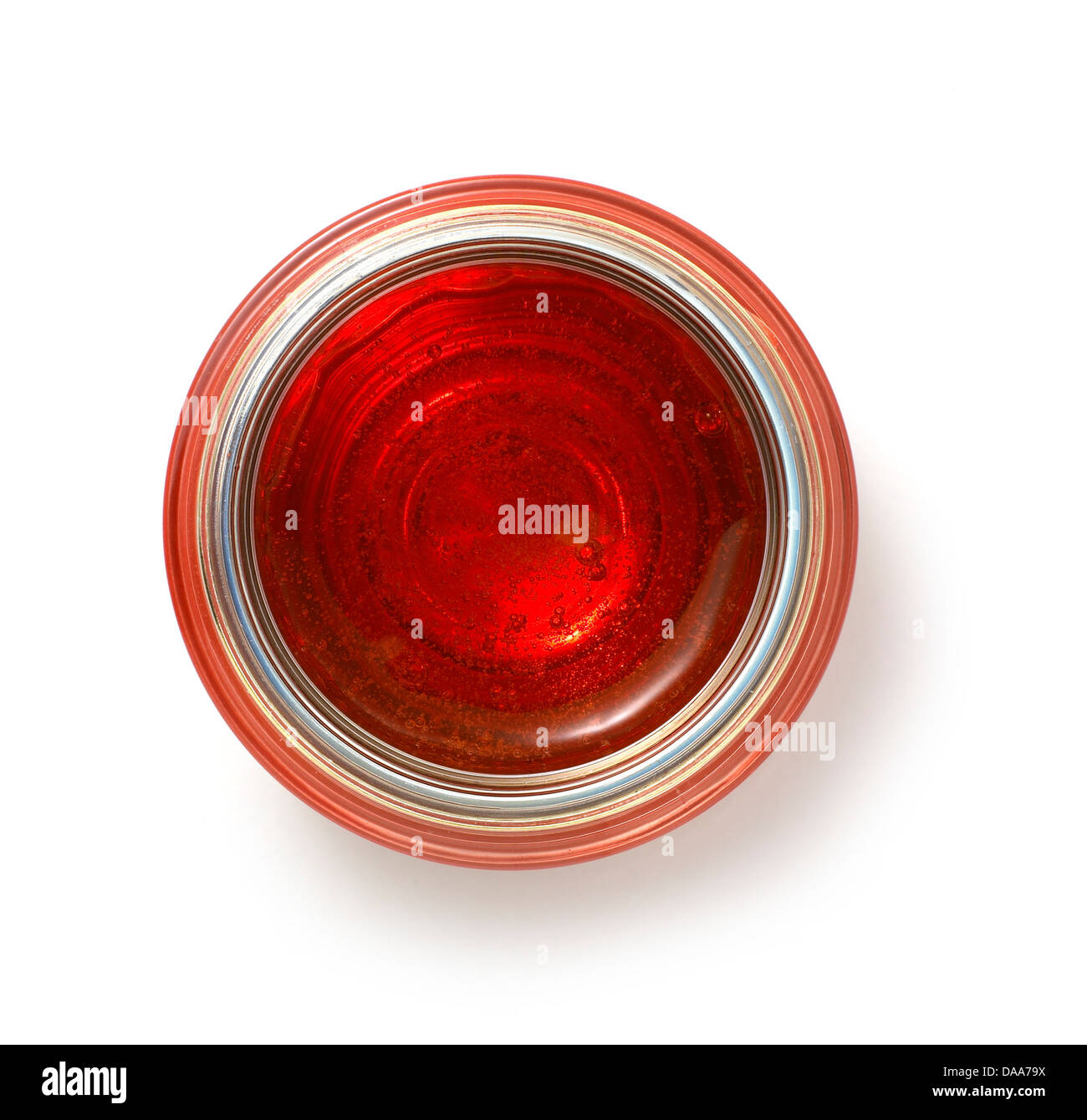 Blob of red jelly Cut Out Stock Images & Pictures - Alamy