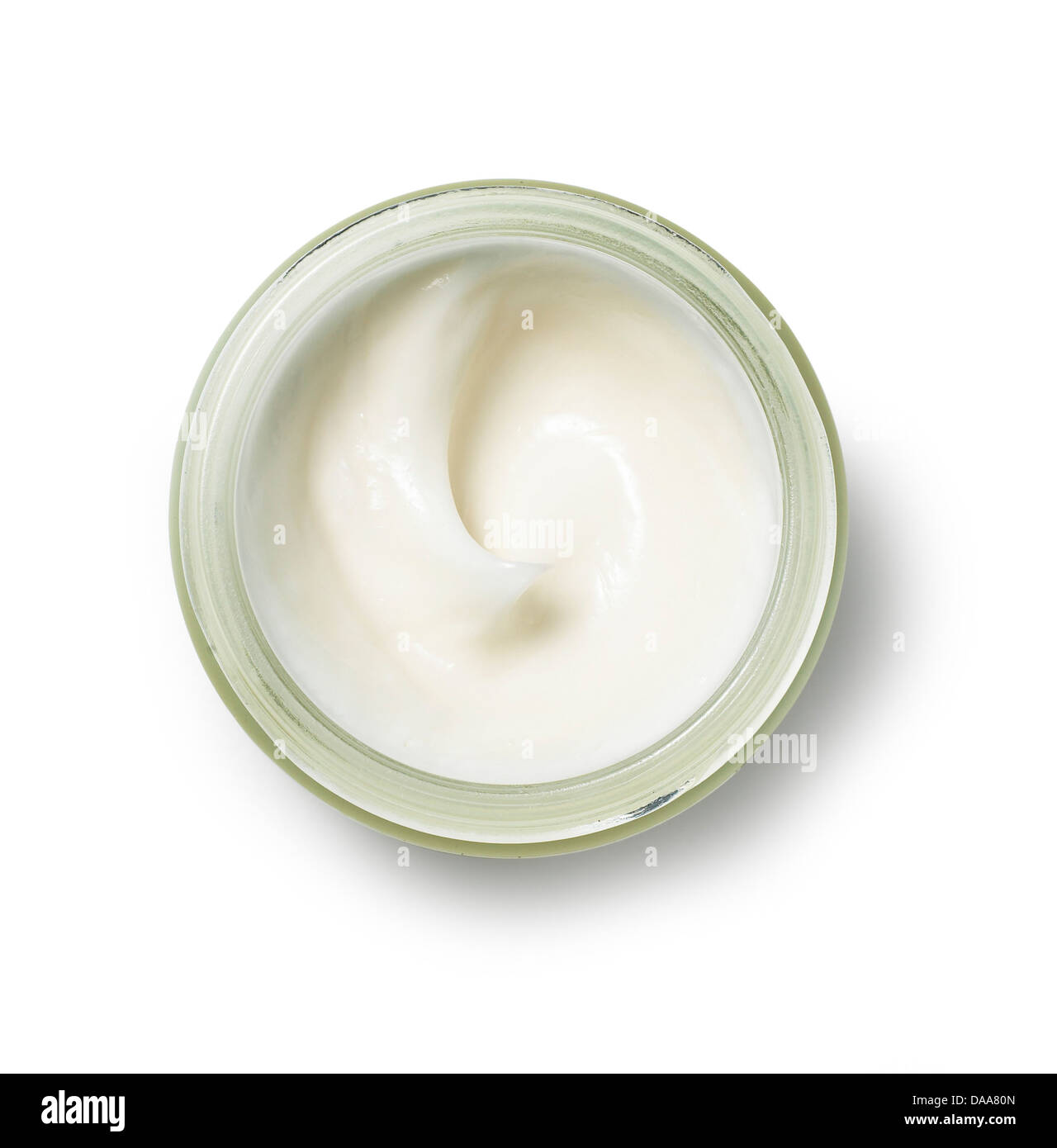 Cream white beauty blob hi-res stock photography and images - Alamy