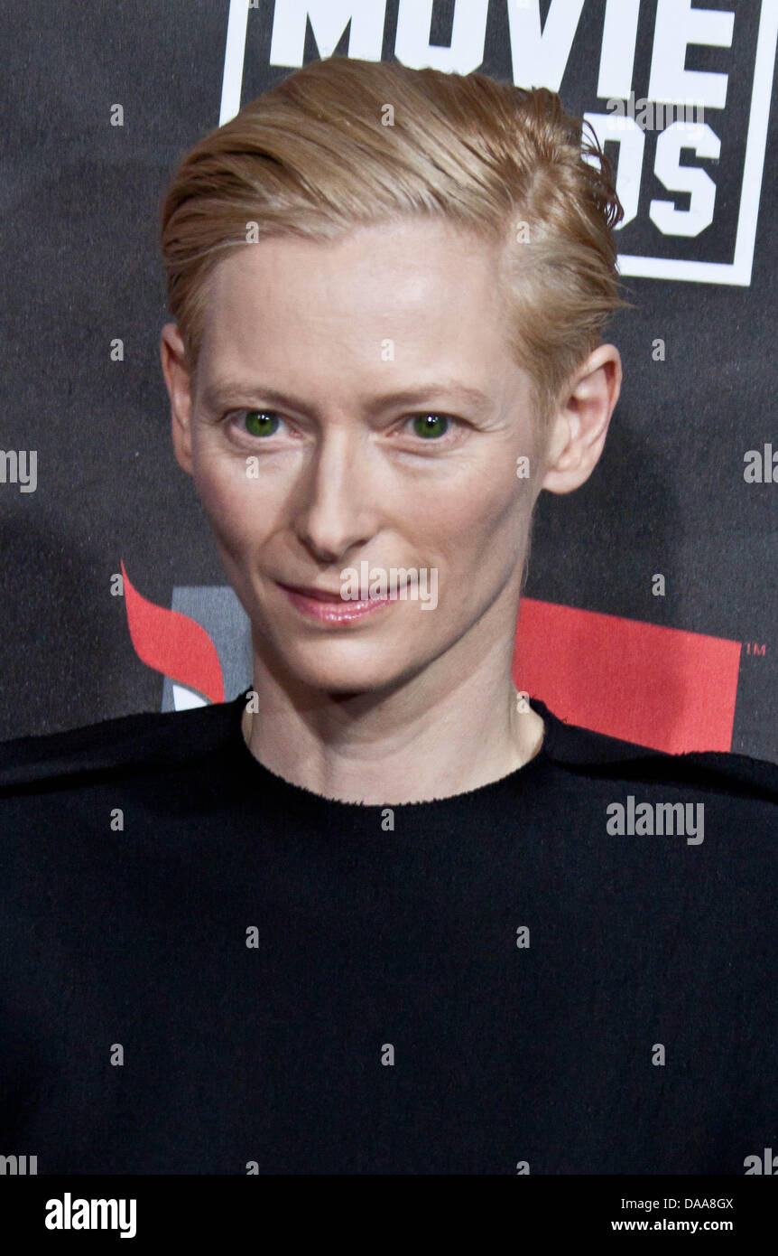 Actress Tilda Swinton arrives at the 16th Annual Critic's Choice Movie ...