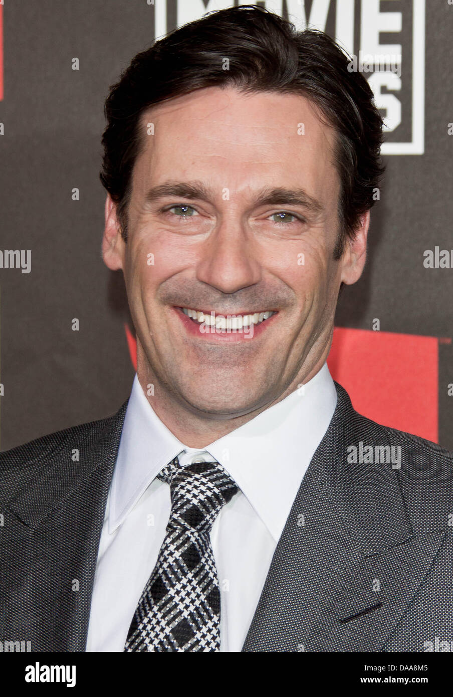 Actor Jon Hamm arrives at the 16th Annual Critic's Choice Movie Awards ...