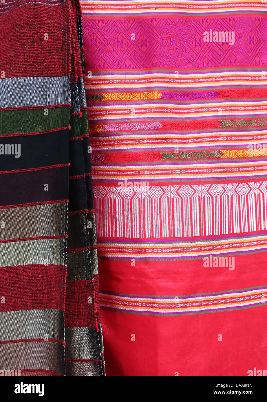 Traditional Moroccan textiles - beautiful colors and textures Stock ...