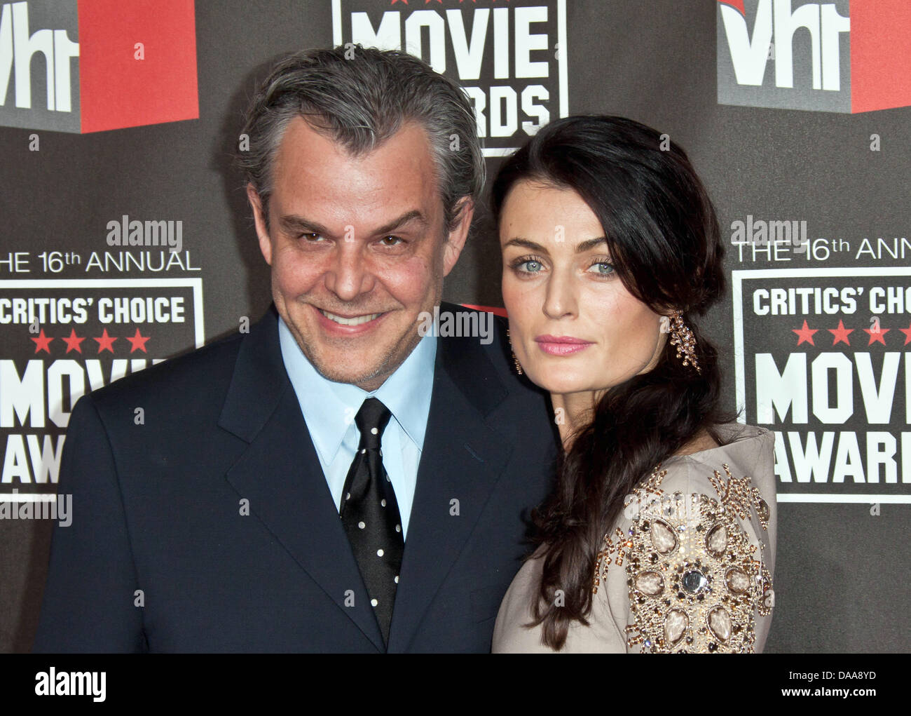 Actor Danny Huston and Lyne Renee arrive at the 16th Annual Critic's ...