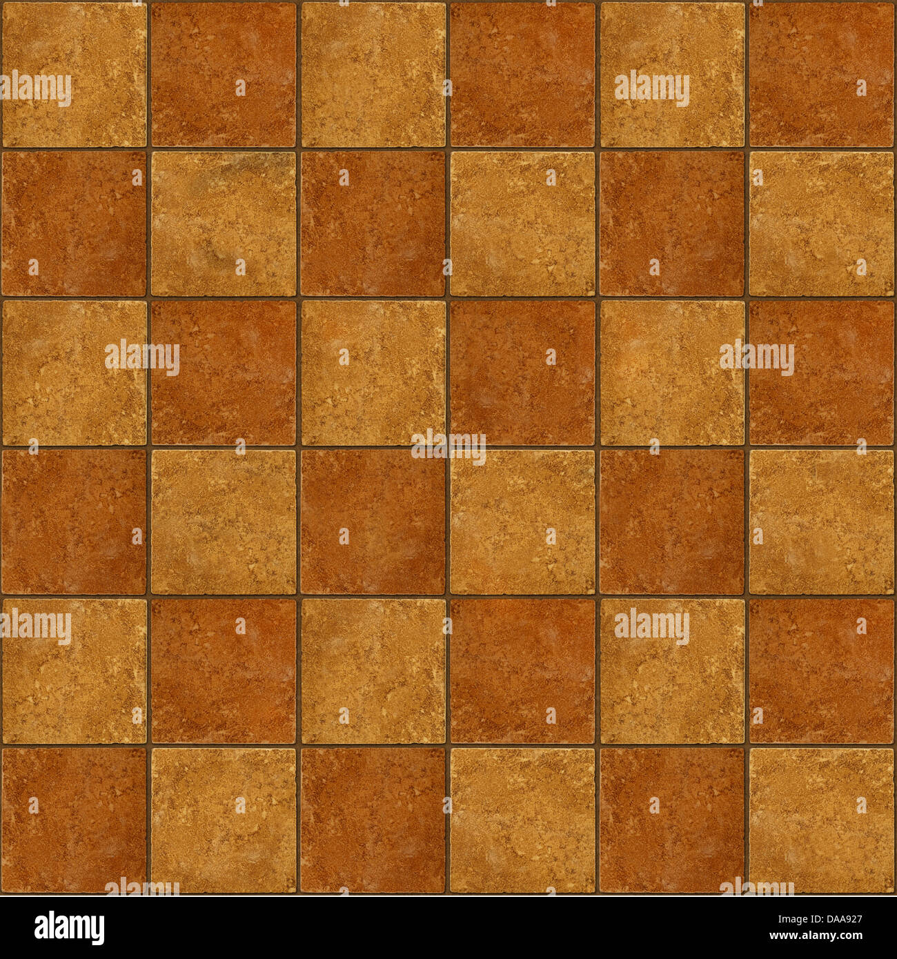Thirty-six ceramic two-tone brown stone tiles seamlessly tileable Stock ...