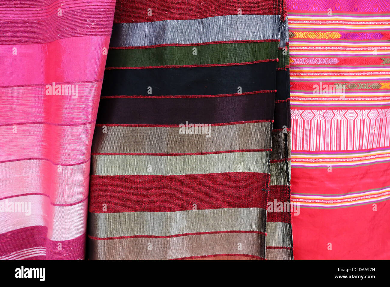 Traditional Moroccan textiles - beautiful colors and textures Stock ...