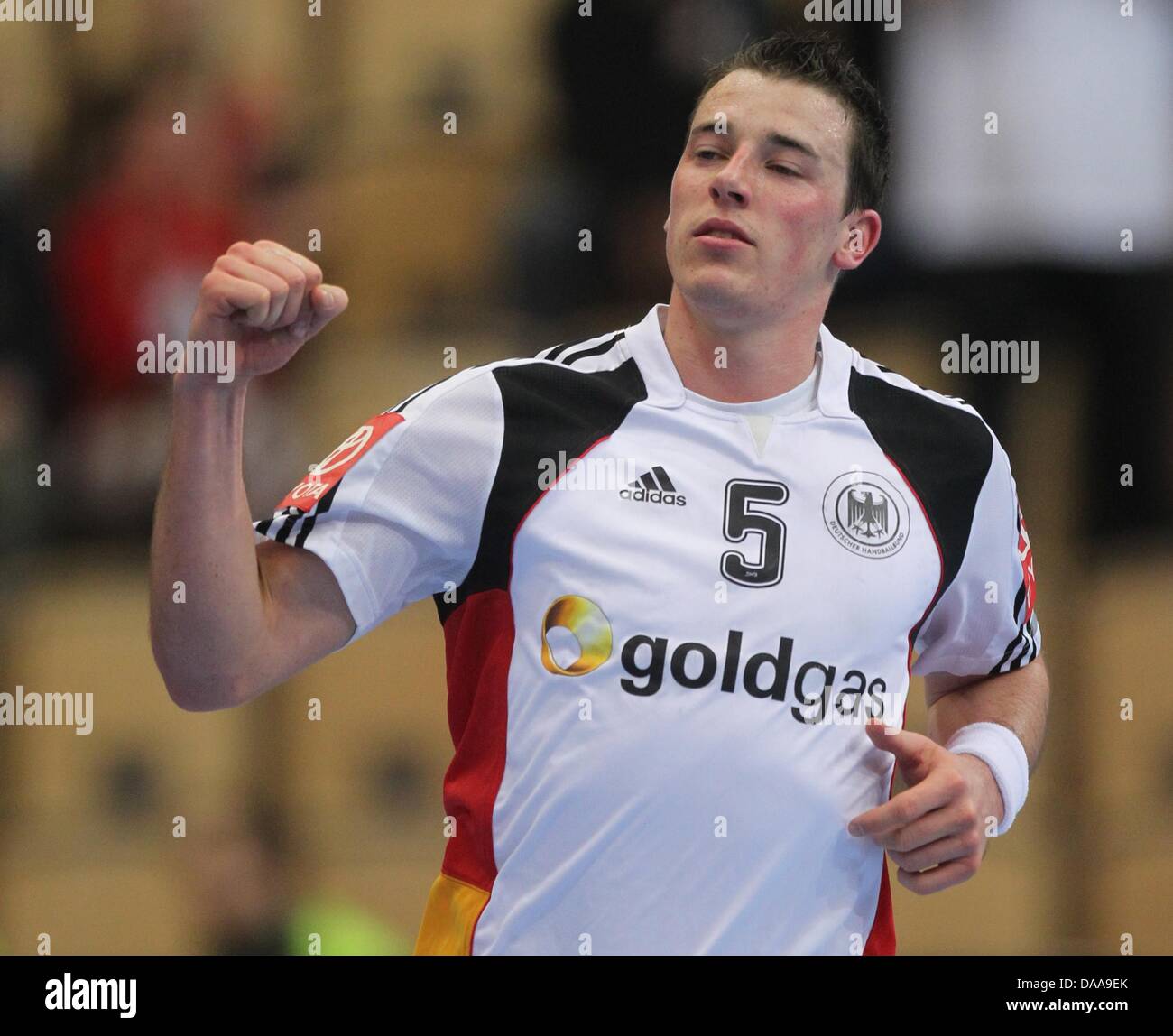 Dominik Klein of Germany celebrates during the Men's Handball World ...