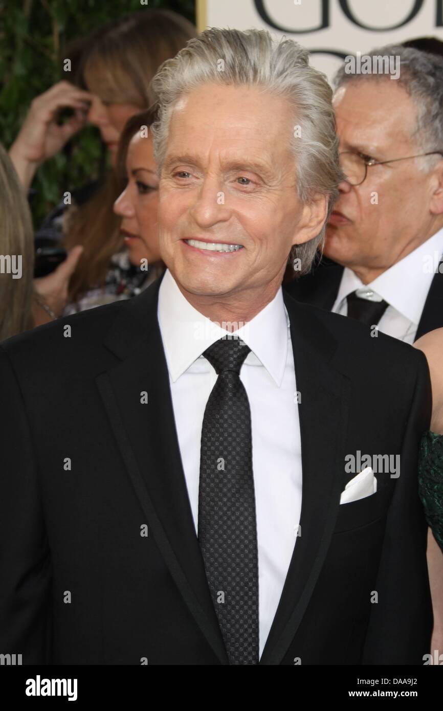 US actor Michael Douglas arrives at the 68th Golden Globe Awards ...