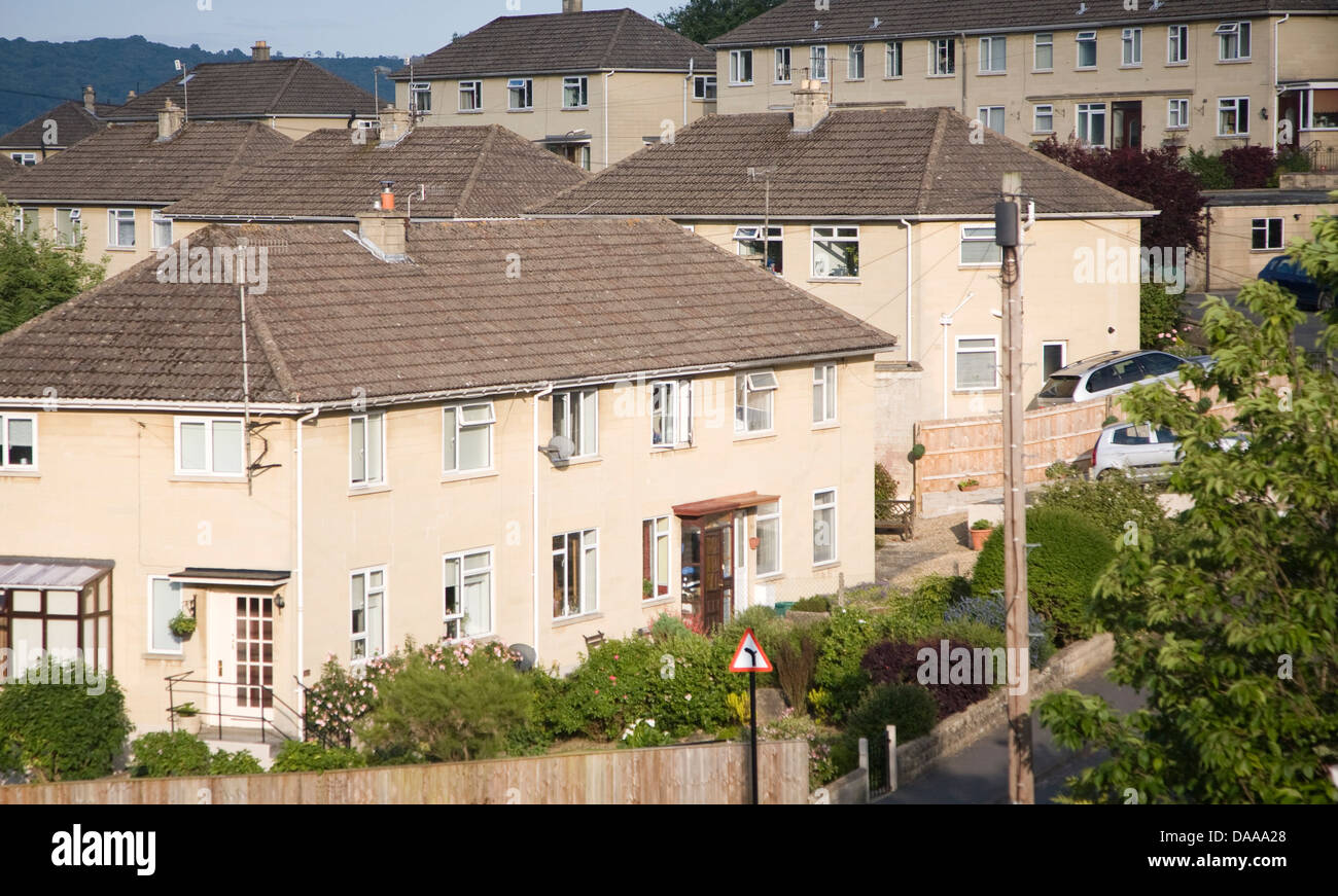 1950s housing hi-res stock photography and images - Alamy