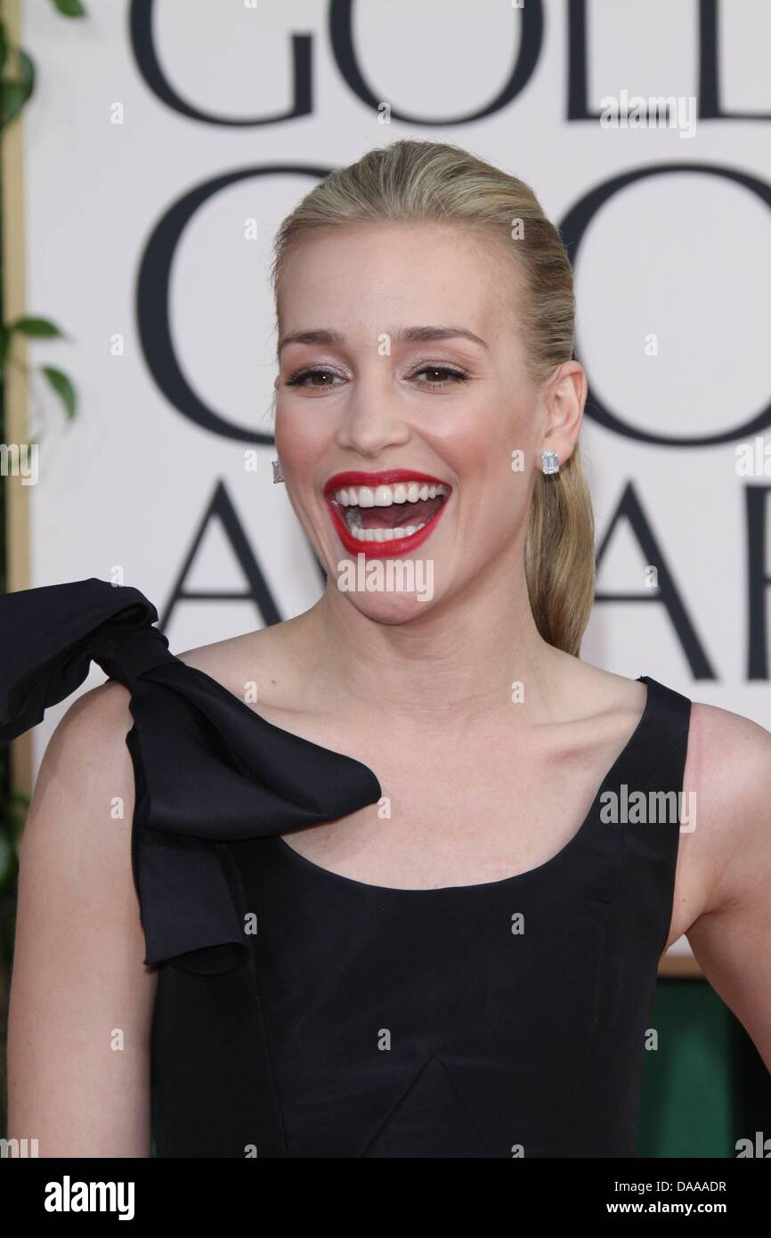 US actress Piper Perabo arrives at the 68th Golden Globe Awards ...