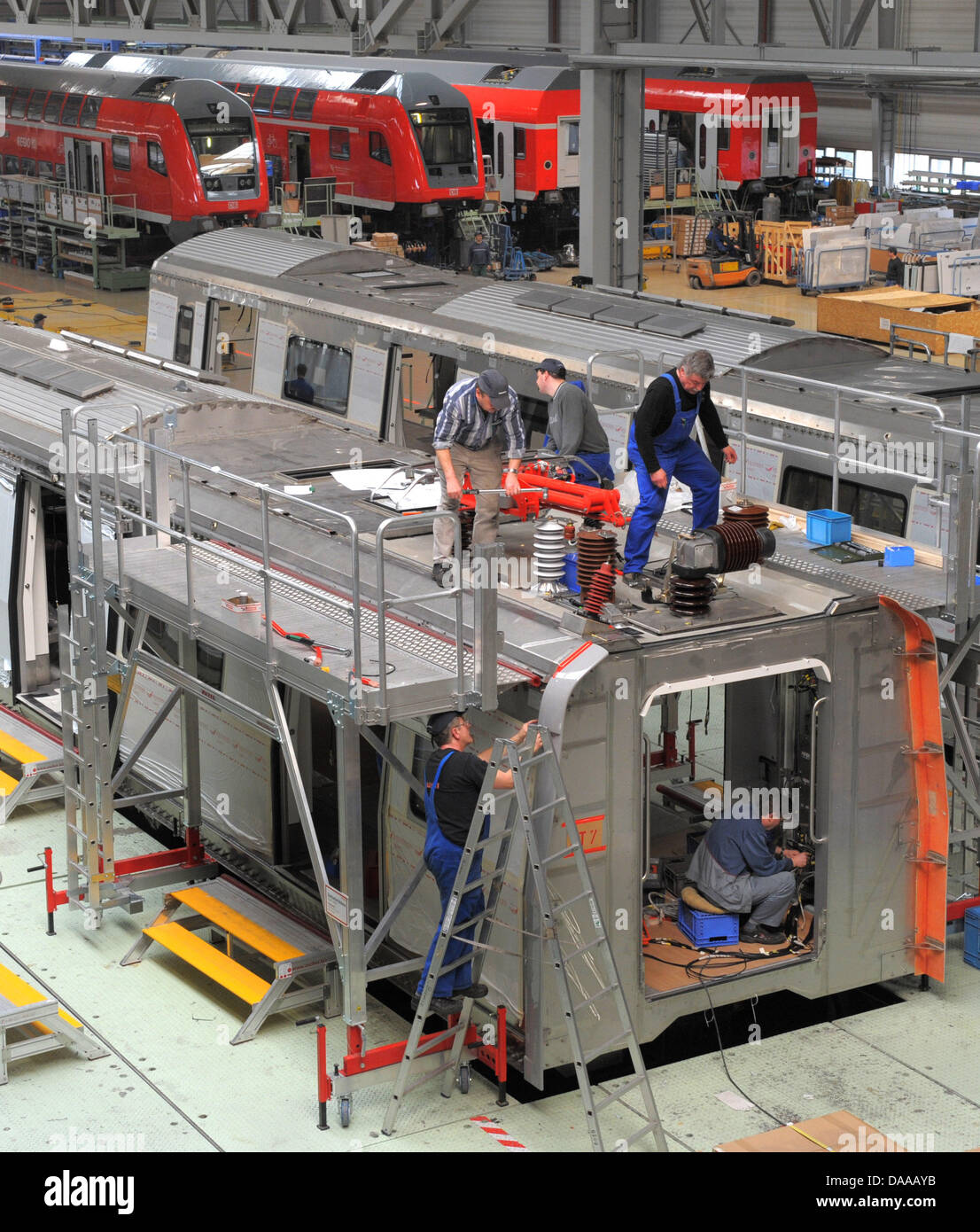 Bombardier train factory hi-res stock photography and images - Alamy