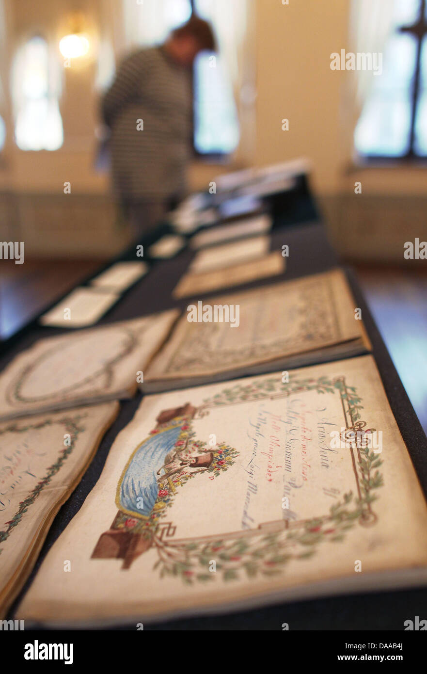 Original scores of the Bach opera 'Zanaida' which was held to be lost ...