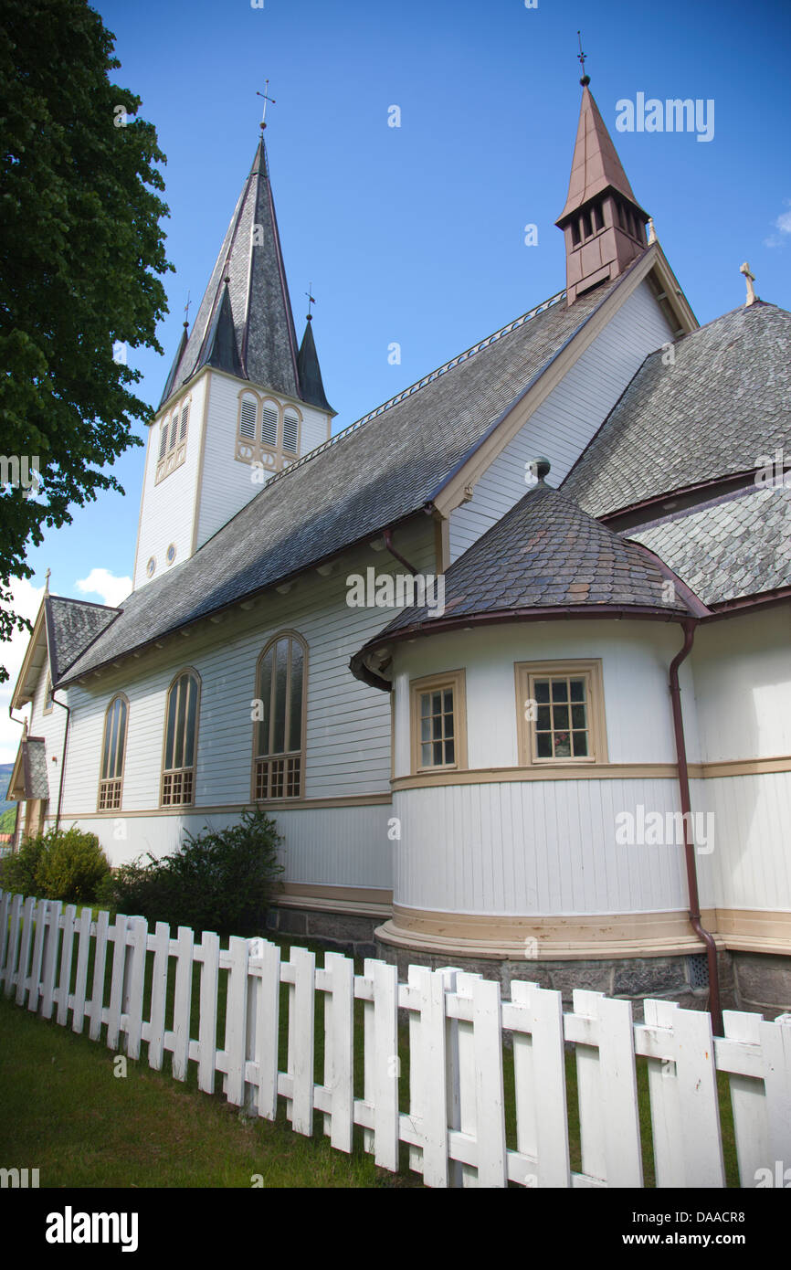 Stordal Church, Møre and Romsdal county, Norway Stock Photo - Alamy