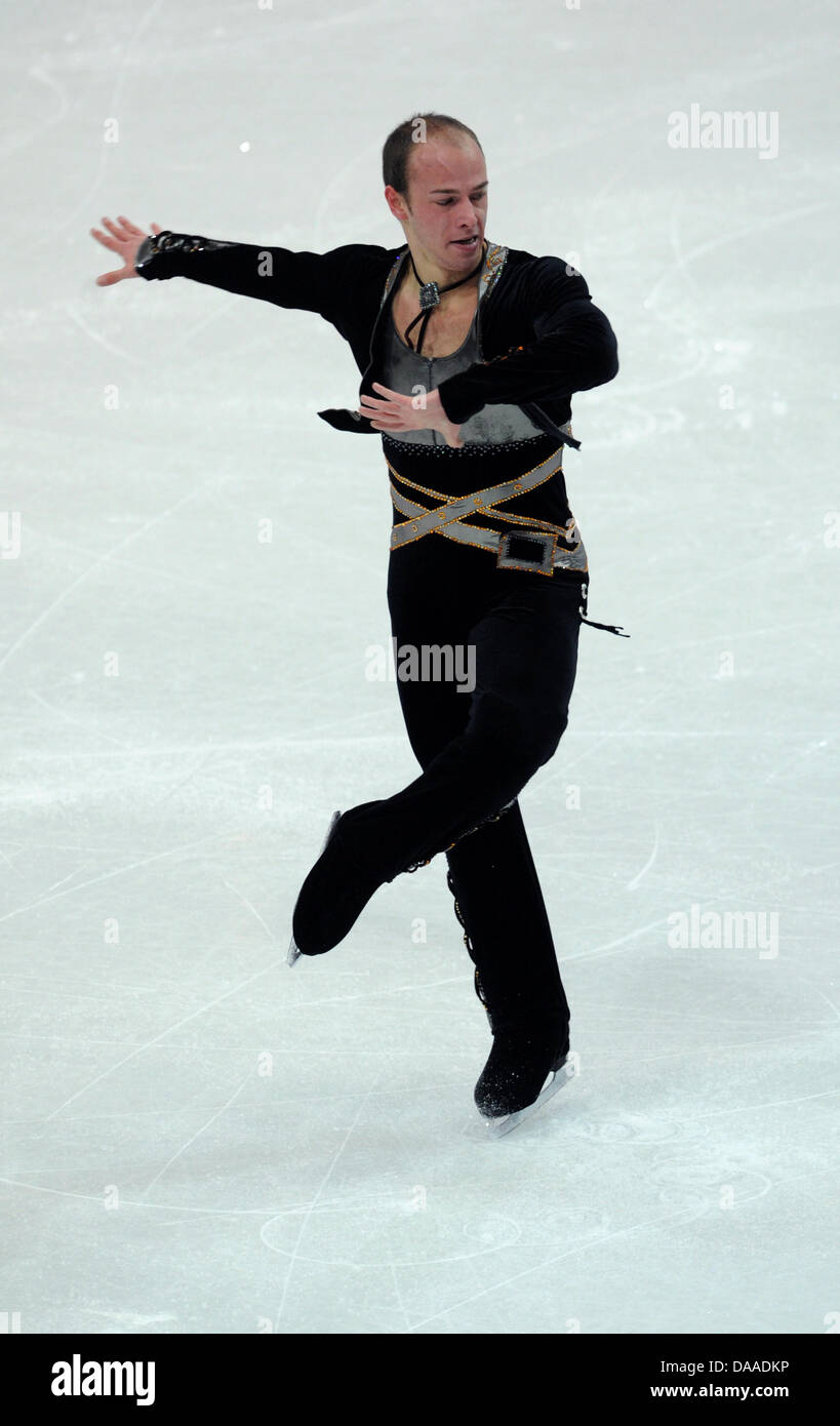 Israel's Maxim Shipov competes at the European Figure Skating ...