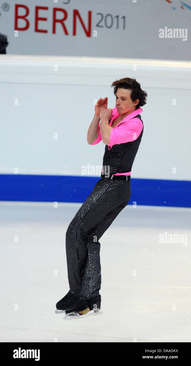 Denmark's Justus Strid competes at the European Figure Skating ...