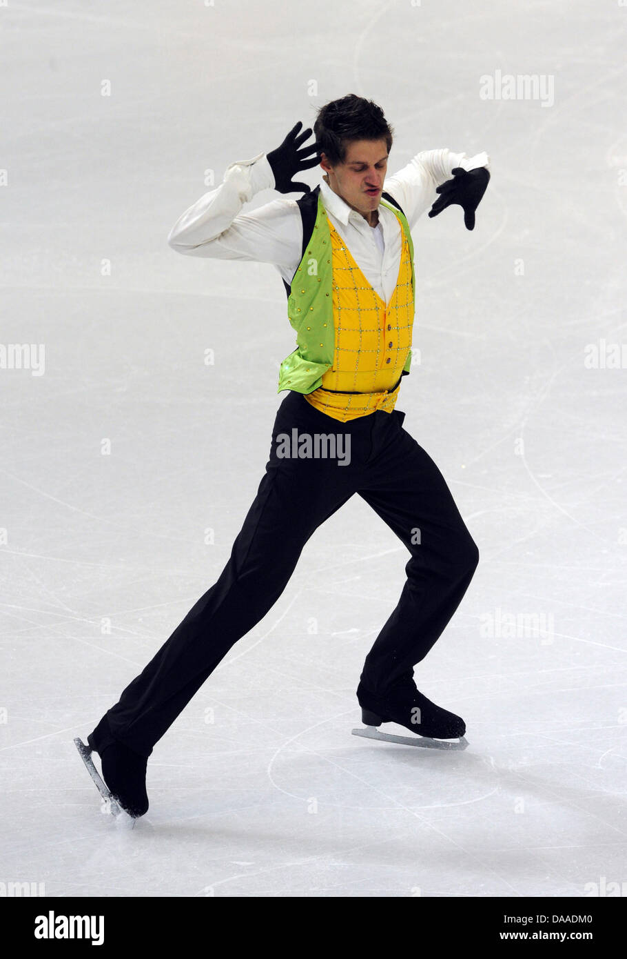 Austria's Viktor Pfeifer competes at the European Figure Skating ...