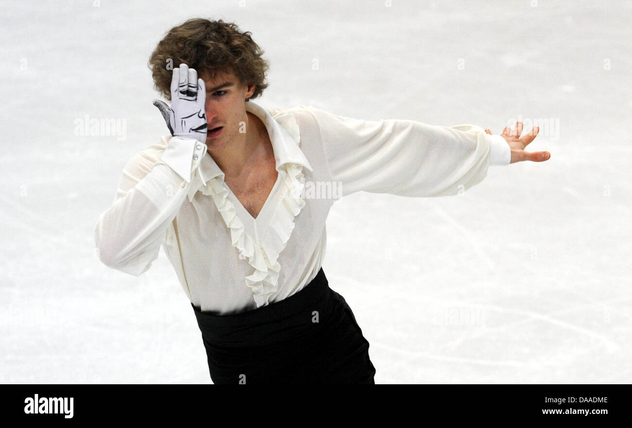 Monaco's Kim Lucine competes at the European Figure Skating ...