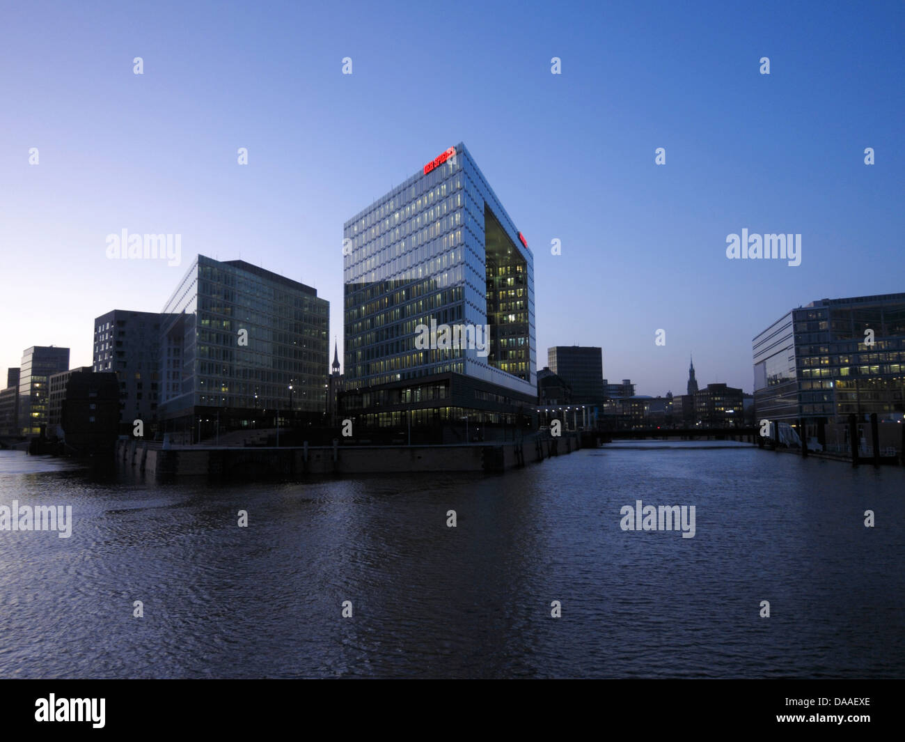 Brooktorkai, Ericus Quarter, HafenCity, Hamburg, Germany, Europe Stock ...
