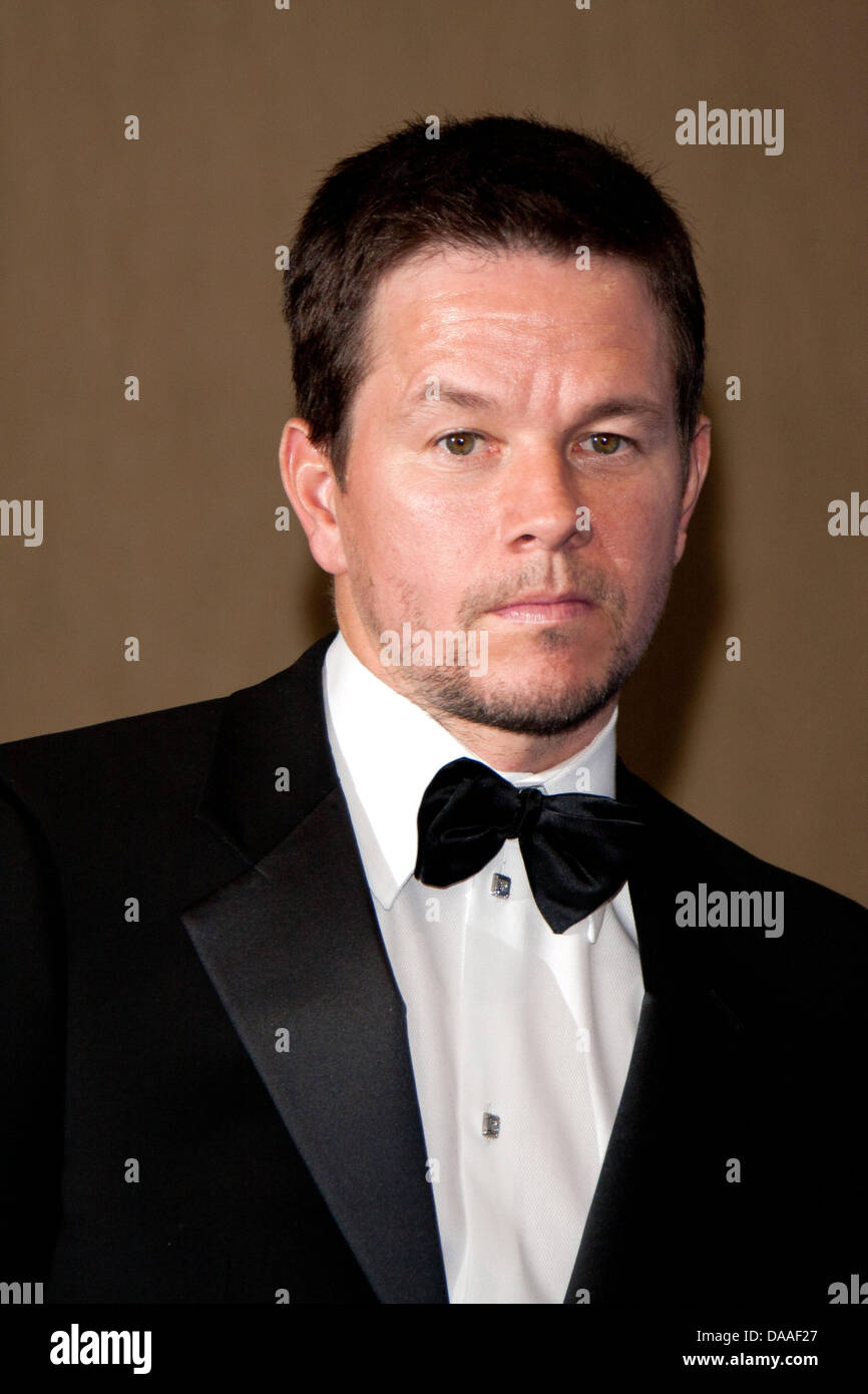 Actor Mark Wahlberg poses for pictures in the press room of the 63rd ...