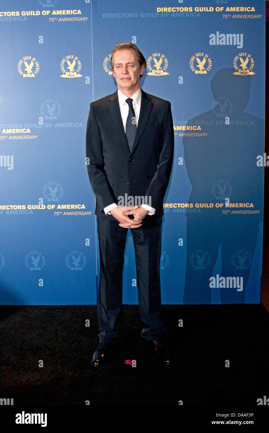 Actor Steve Buscemi poses for pictures in the press room of the 63rd ...