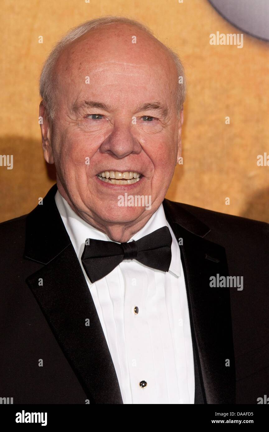 US actor Tim Conway poses in the press room at the 17th Annual Screen ...