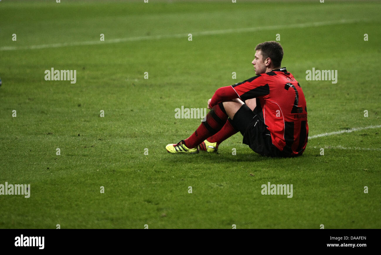 Frankfurt's Marco Russ after German Bundesliga match Eintracht ...