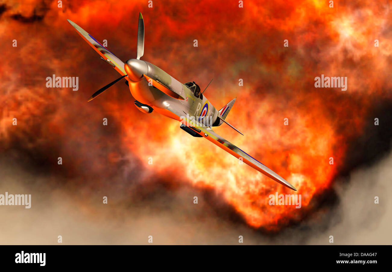 Raf spitfire hi-res stock photography and images - Alamy