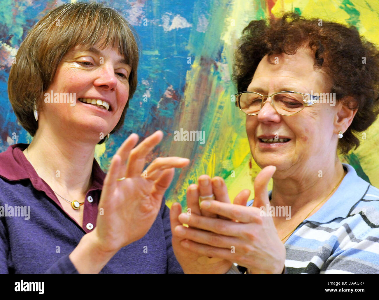 Aurally handicapped hi-res stock photography and images - Alamy