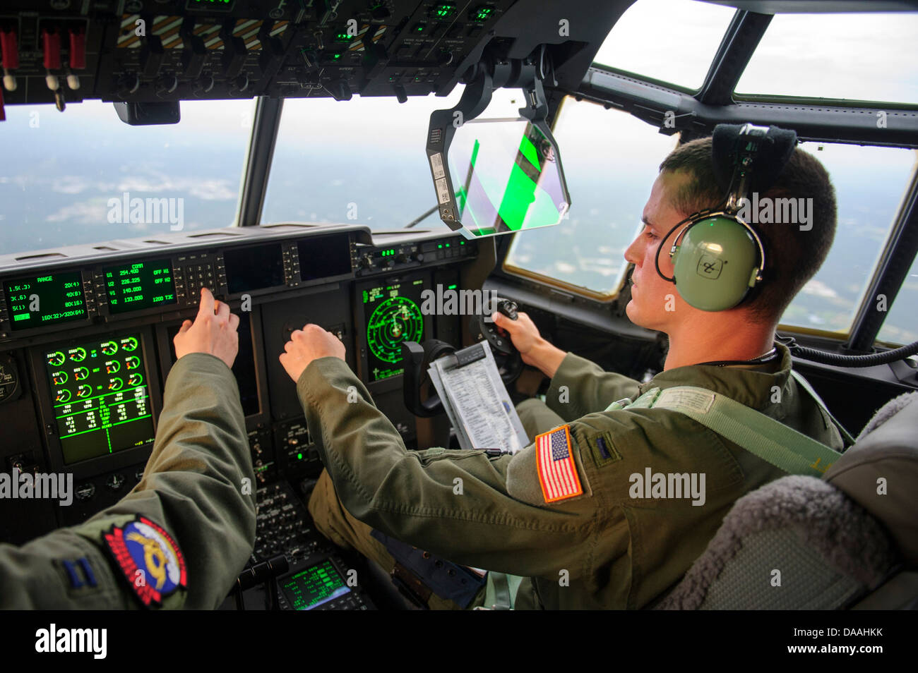 1st Lt. Jordan Pierson, pilot from the 39th Airlift Squadron out of ...