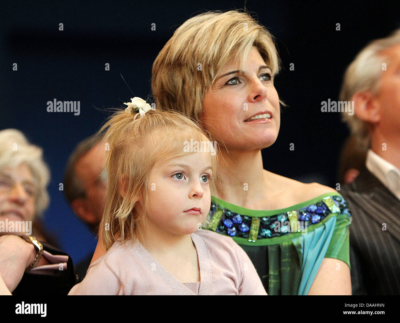 Dutch Princess Laurentien and her daughter Countess Leonore attend the ...