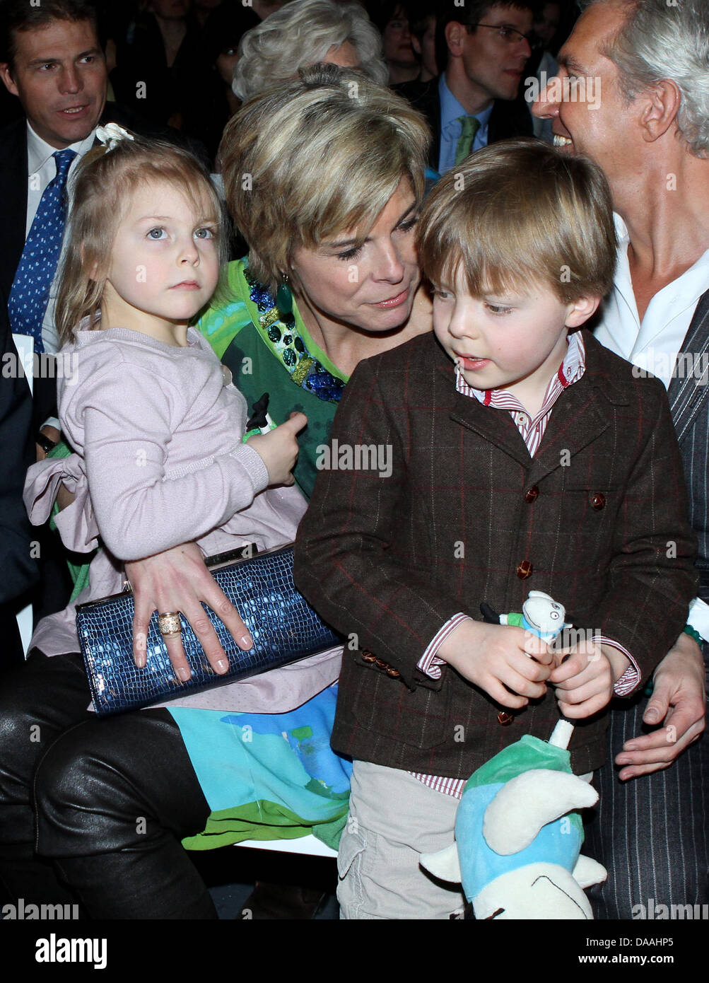Dutch Princess Laurentien, her daughter Countess Leonore (L) and her ...