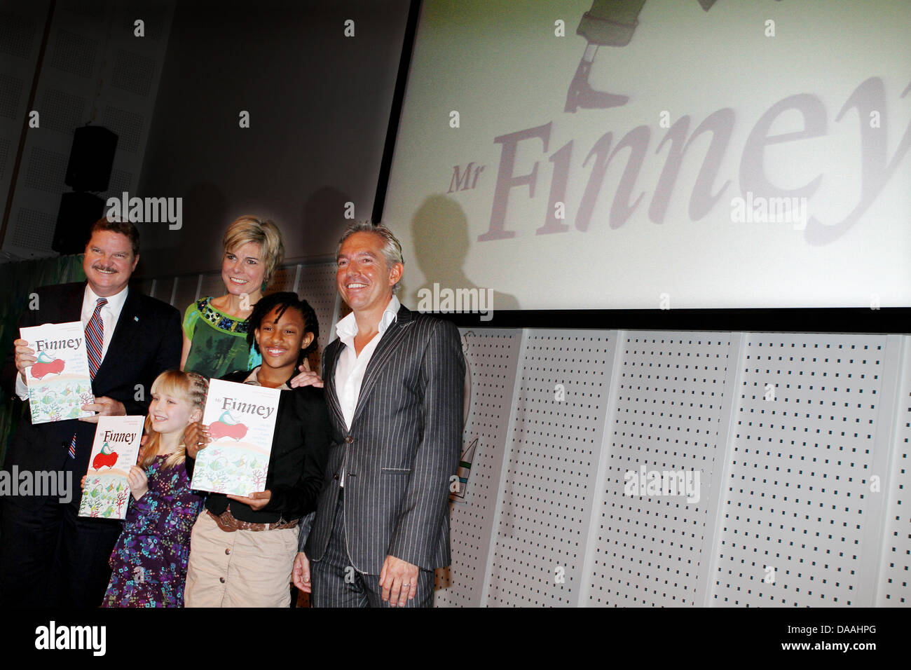 L-R) The Prime Minister of Aruba, Mike Eman, Dutch Princess Laurentien ...
