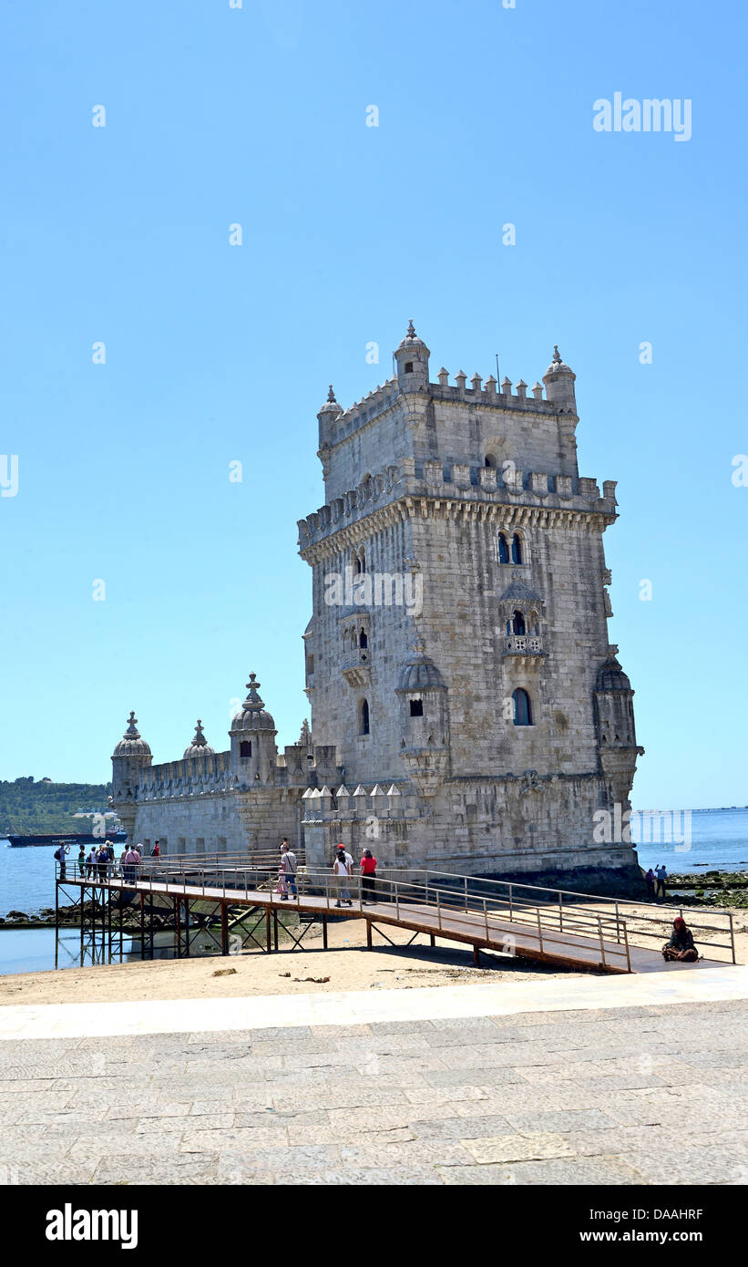 Lisbon tower hi-res stock photography and images - Alamy