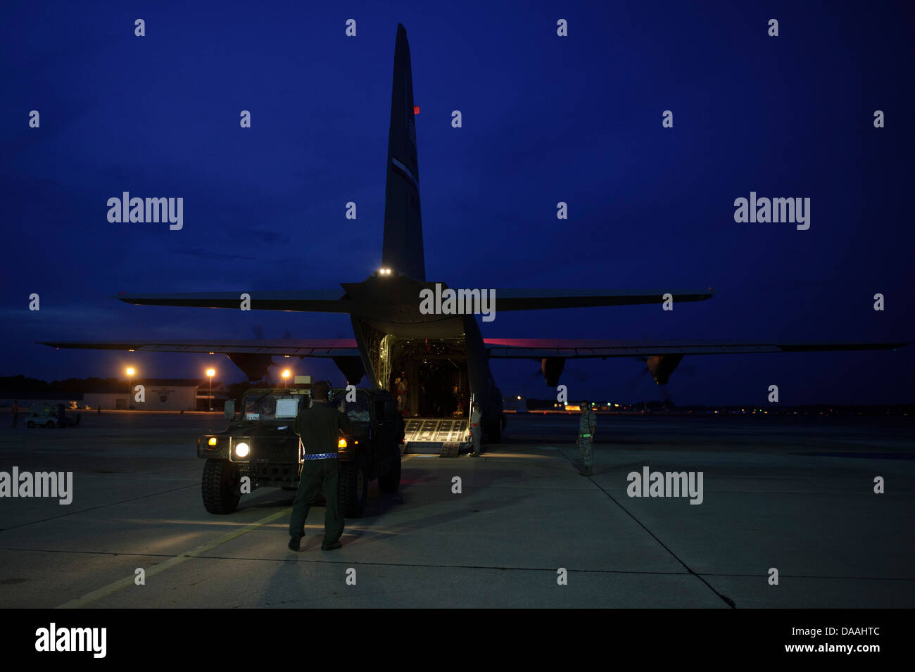 Staff Sgt. Alan Williams, loadmaster from the 39th Airlift Squadron out ...