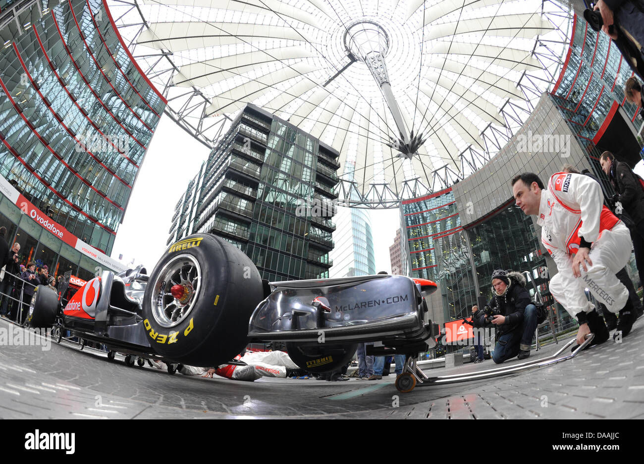 McLaren unveils the new MP4-26 in Berlin, Germany, 04 February 2011 ...