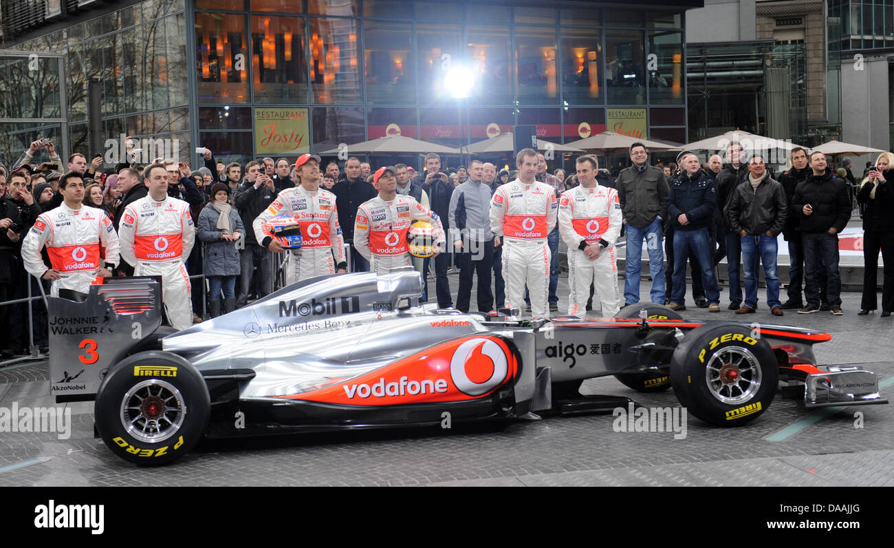 McLaren unveils the new MP4-26 in Berlin, Germany, 04 February 2011 ...