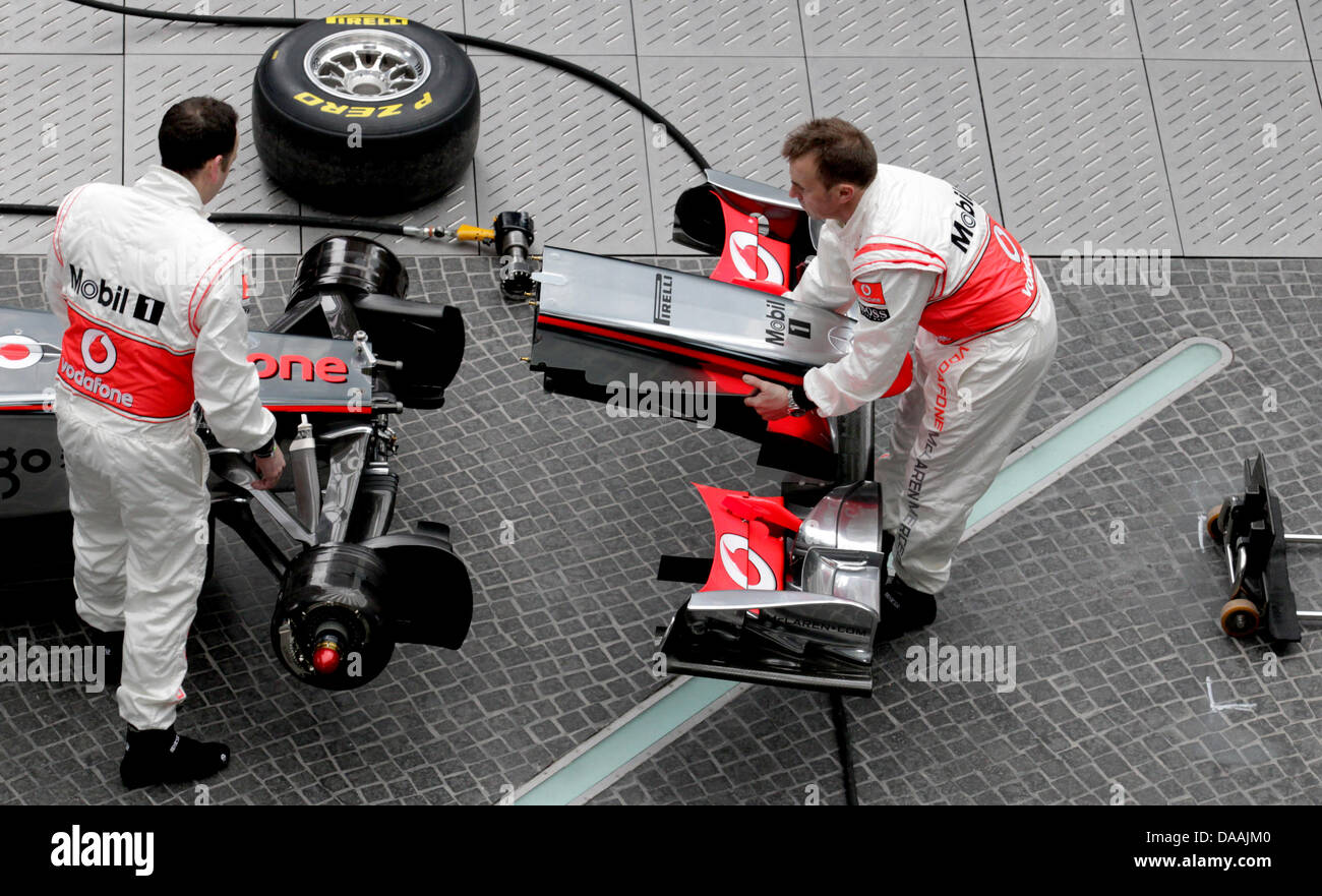 McLaren unveils the new MP4-26 in Berlin, Germany, 04 February 2011 ...