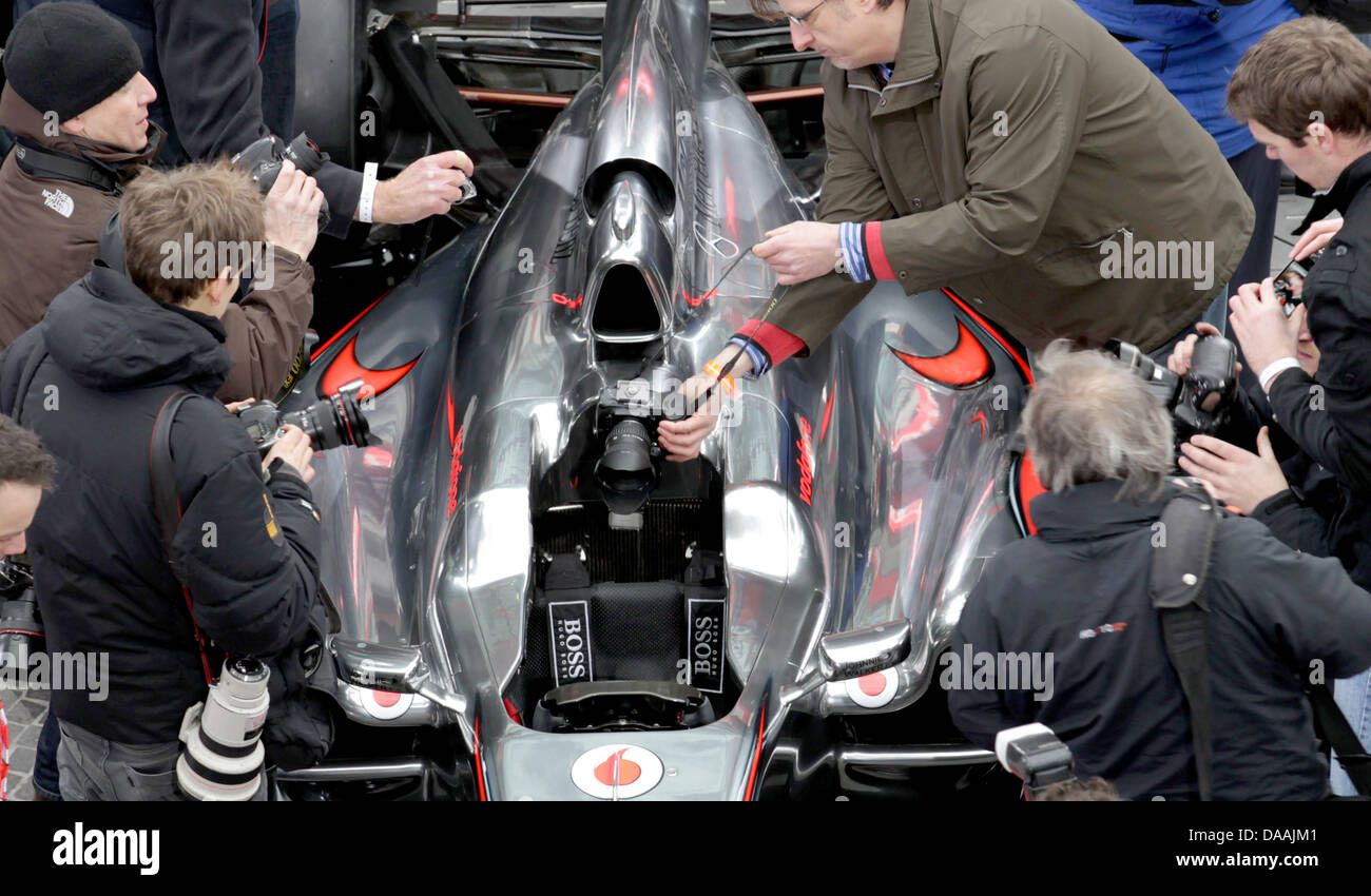 McLaren unveils the new MP4-26 in Berlin, Germany, 04 February 2011 ...