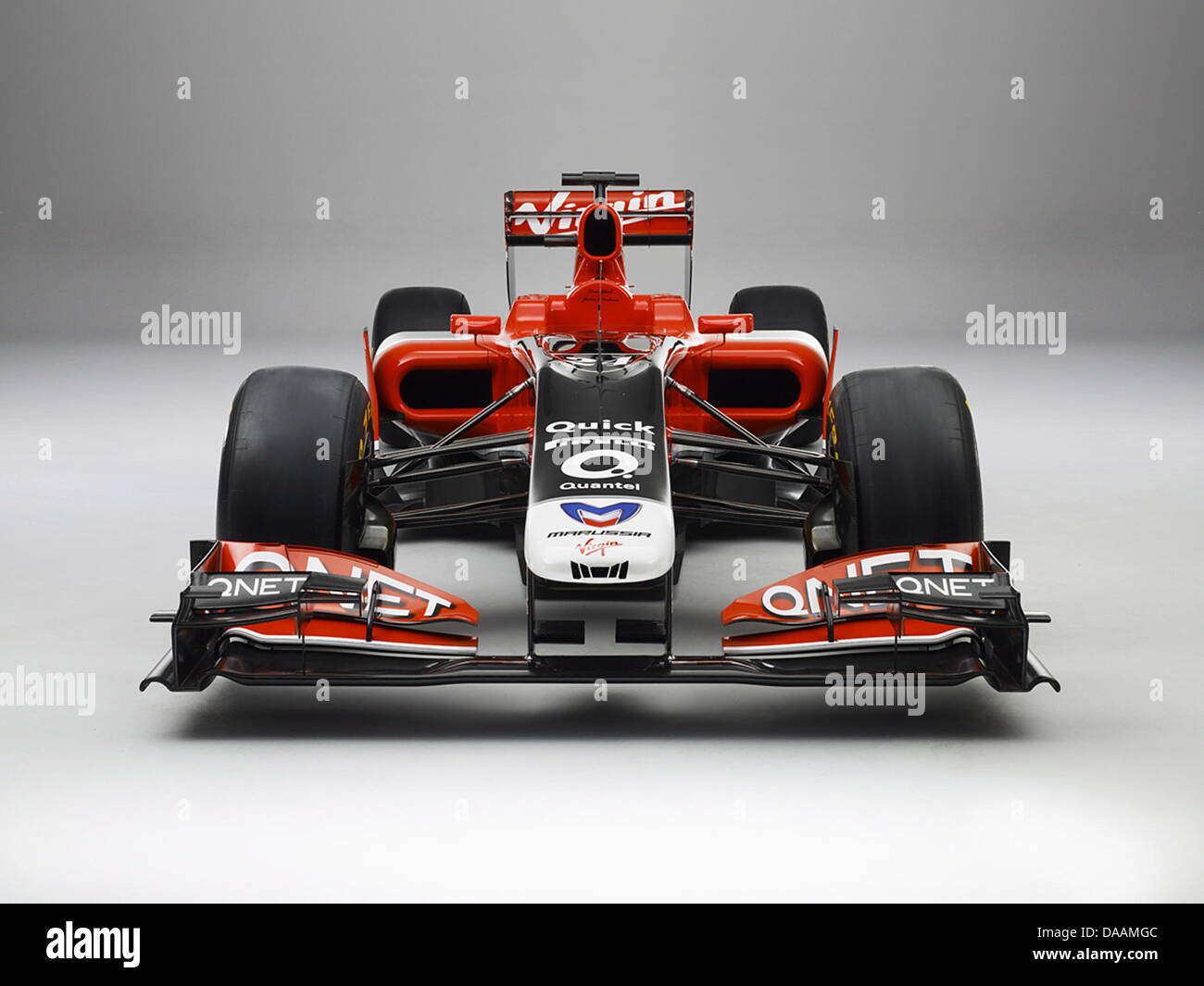 An undated Marussia Virgin Racing handout picture shows the new MVR-02 ...