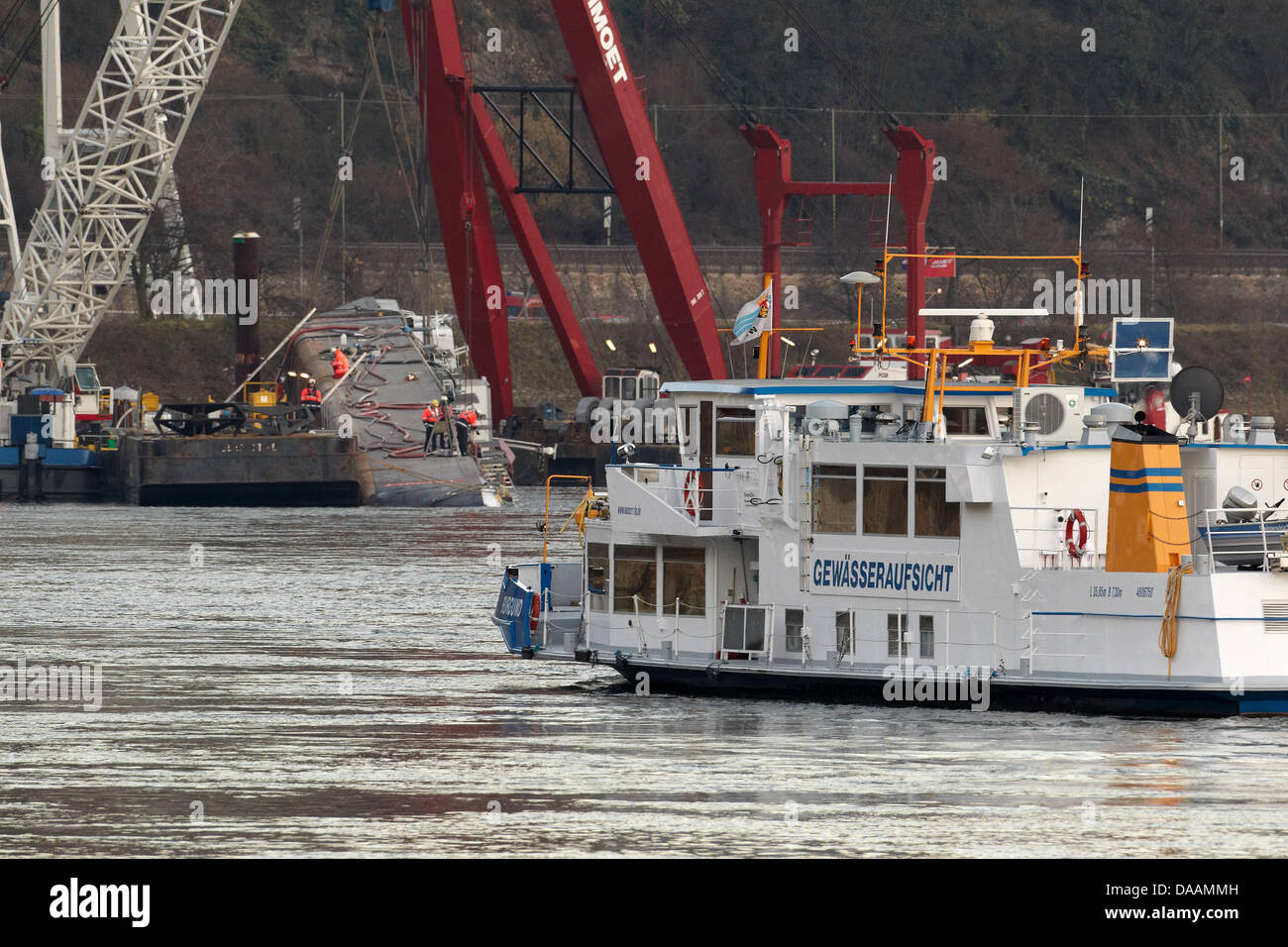 Specialists have to release a quantity of sulphuric acid from a ...