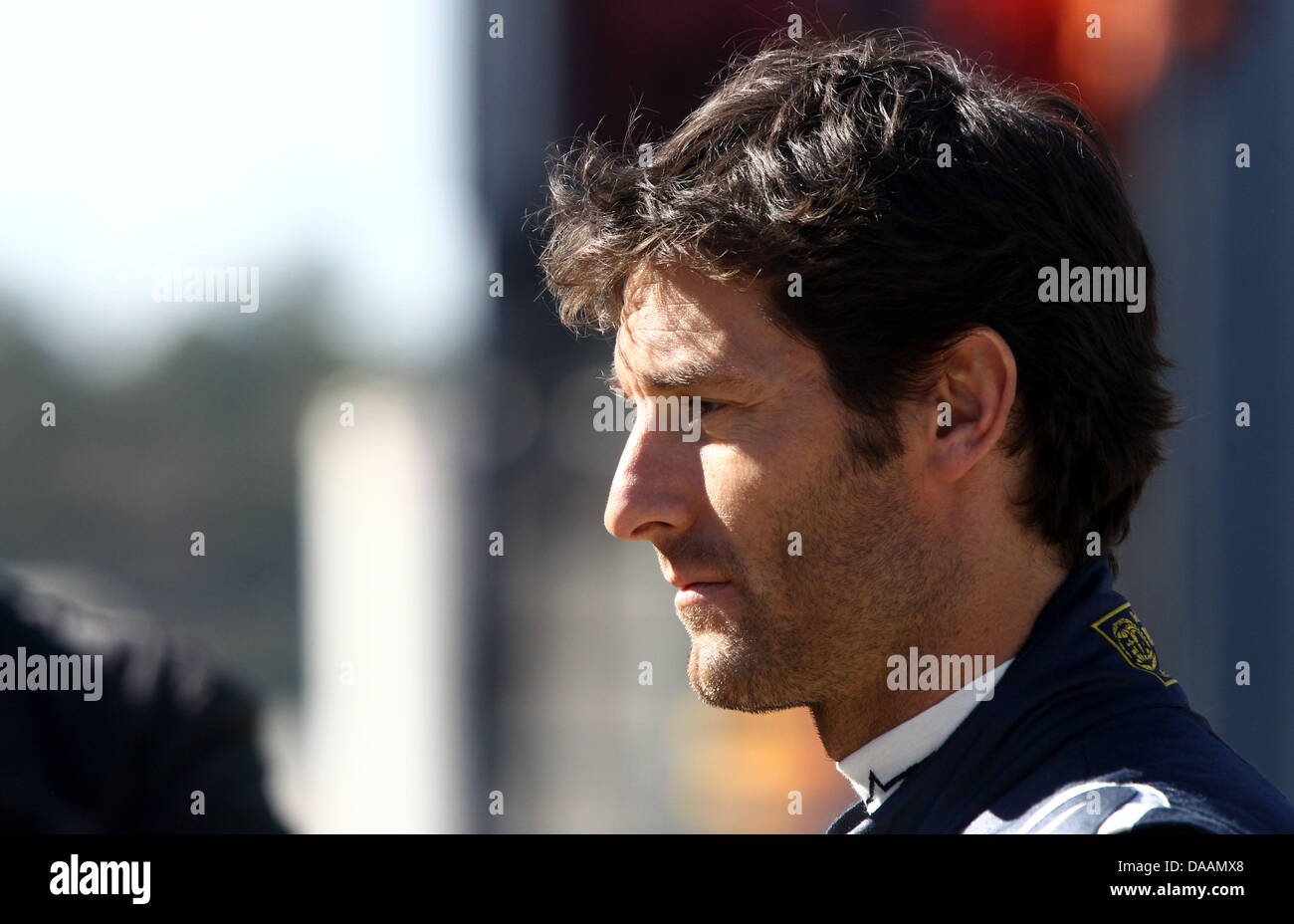 Australian Formula One driver Mark Webber of Red Bull Racing during ...